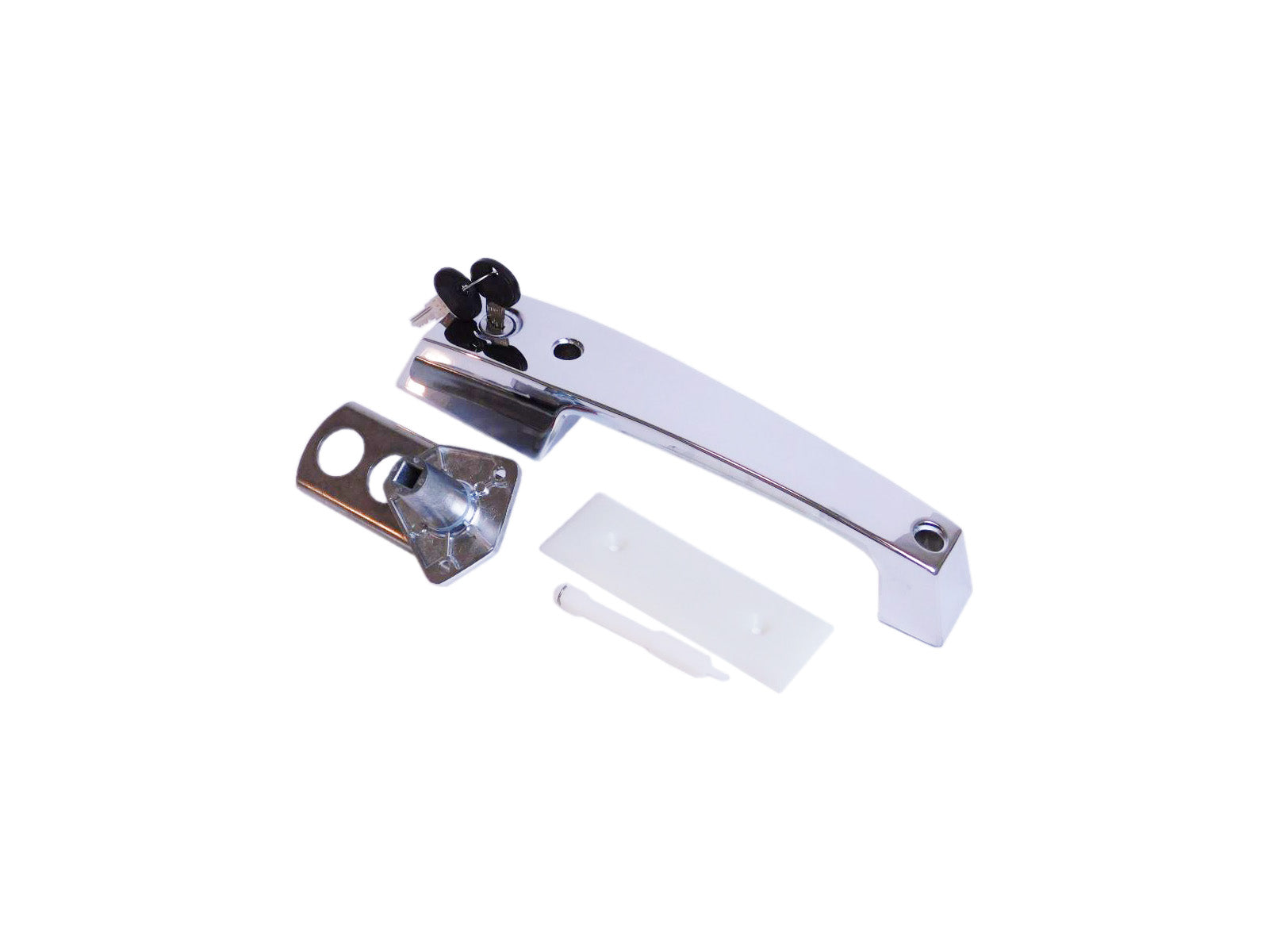 Kason 1229 Series Walk-In Pull Handle – Chrome Door Handle (Locking ...