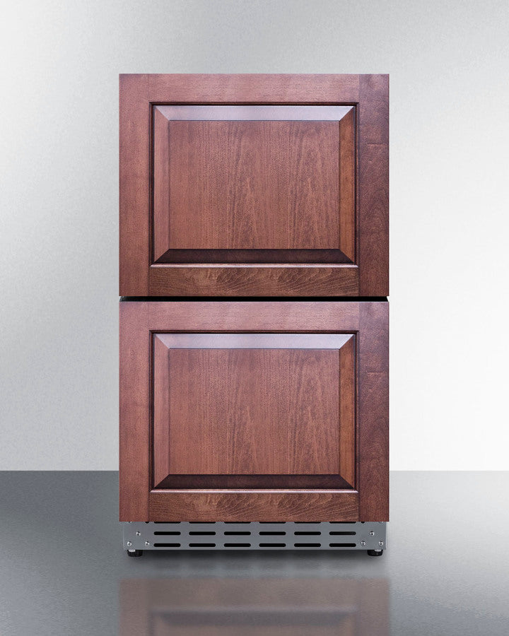 Summit ADRD18 18" ADA Compliant 2-Drawer Refrigerator – Stainless Steel ...