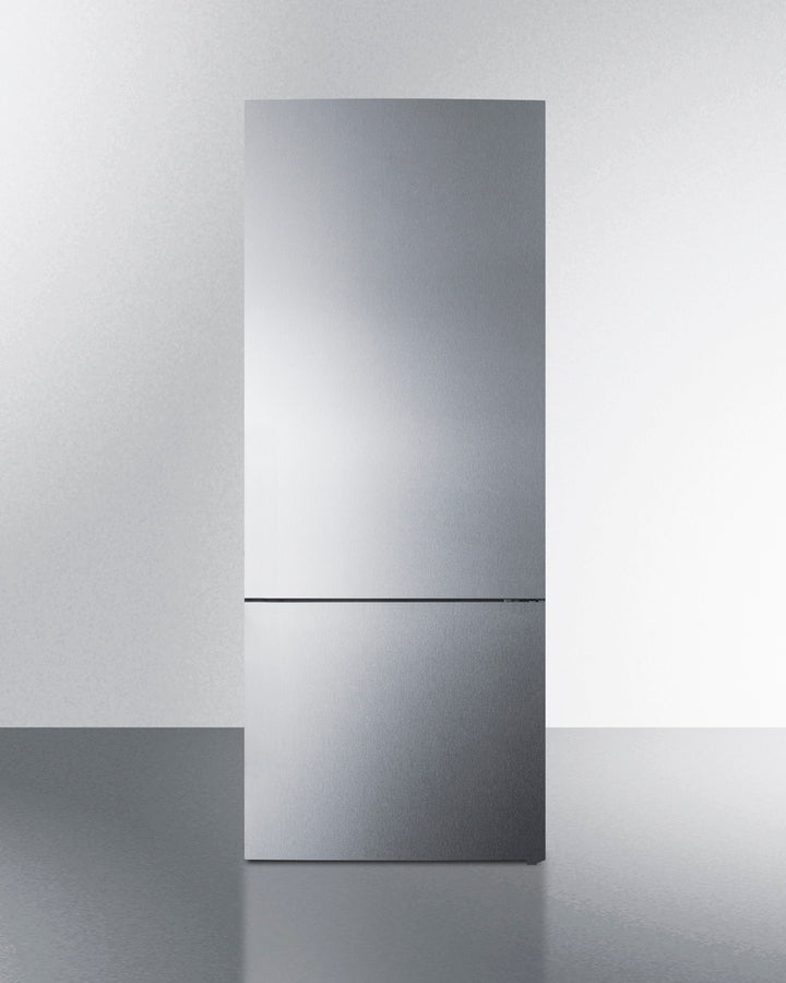 Summit 28" Wide 14.6 cu.ft. Bottom Freezer Refrigerator-Freezer ...